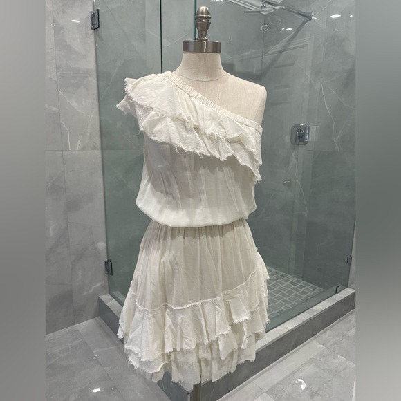 Isabel Marant | Dresses | Isabel Marant Etoile One Shoulder Off White ...